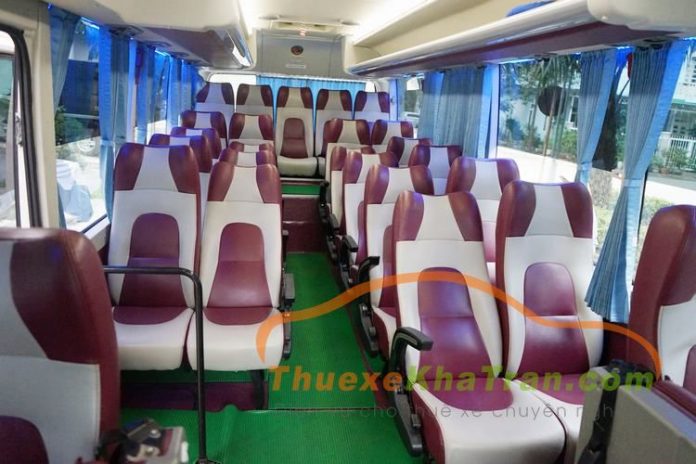Thuê xe 29 chỗ Thaco County tại Đà Nẵng - Thuê xe Đà Nẵng